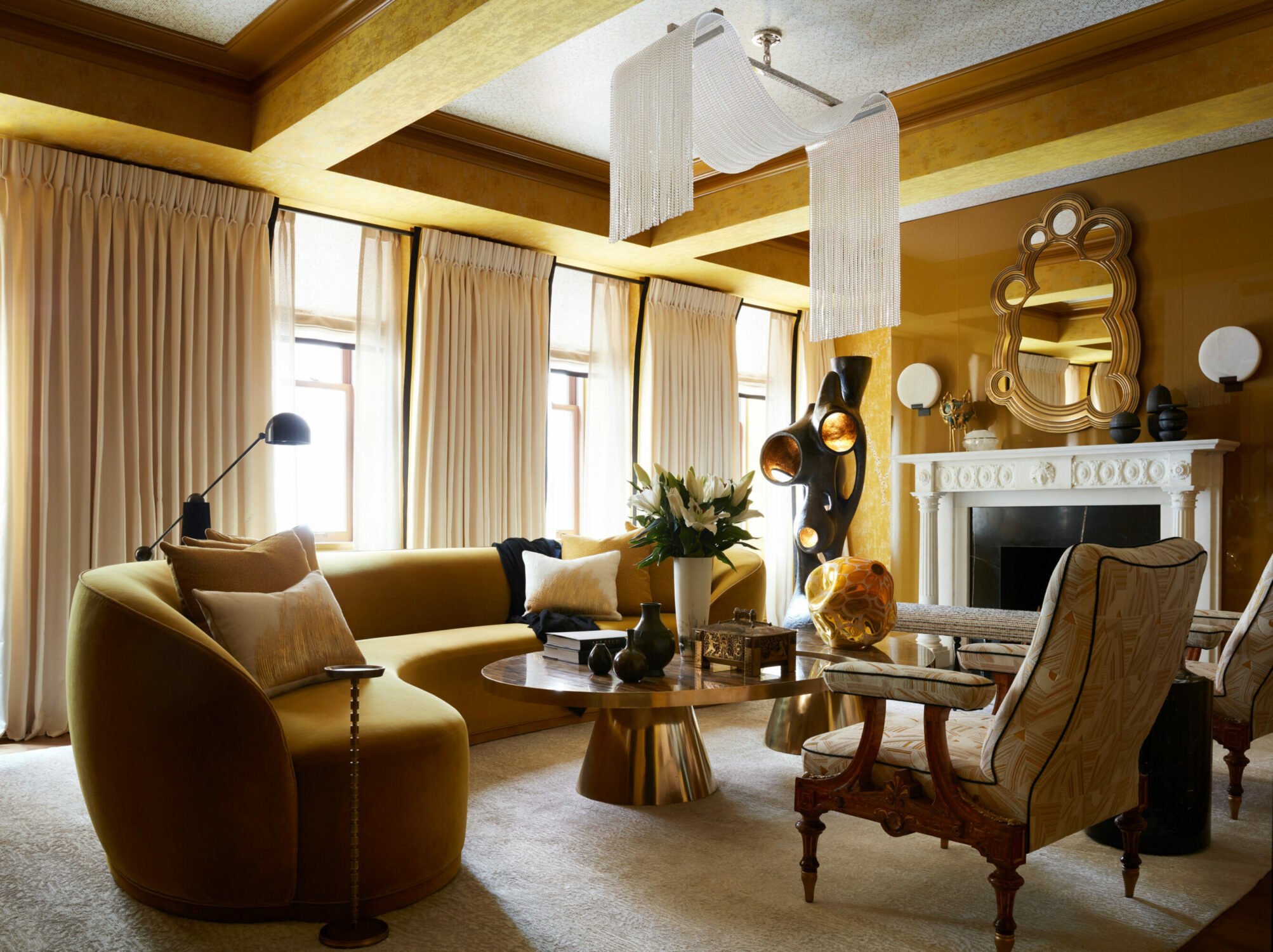 Tringle à rideaux grande longueur