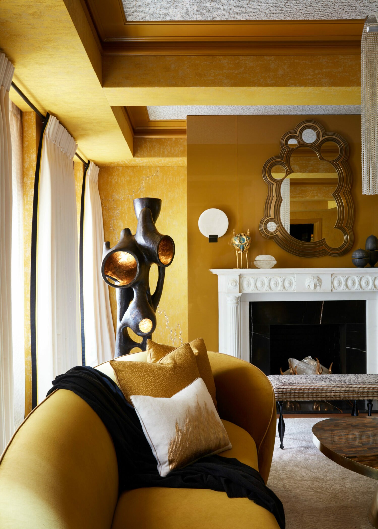 Tringle à rideaux grande longueur